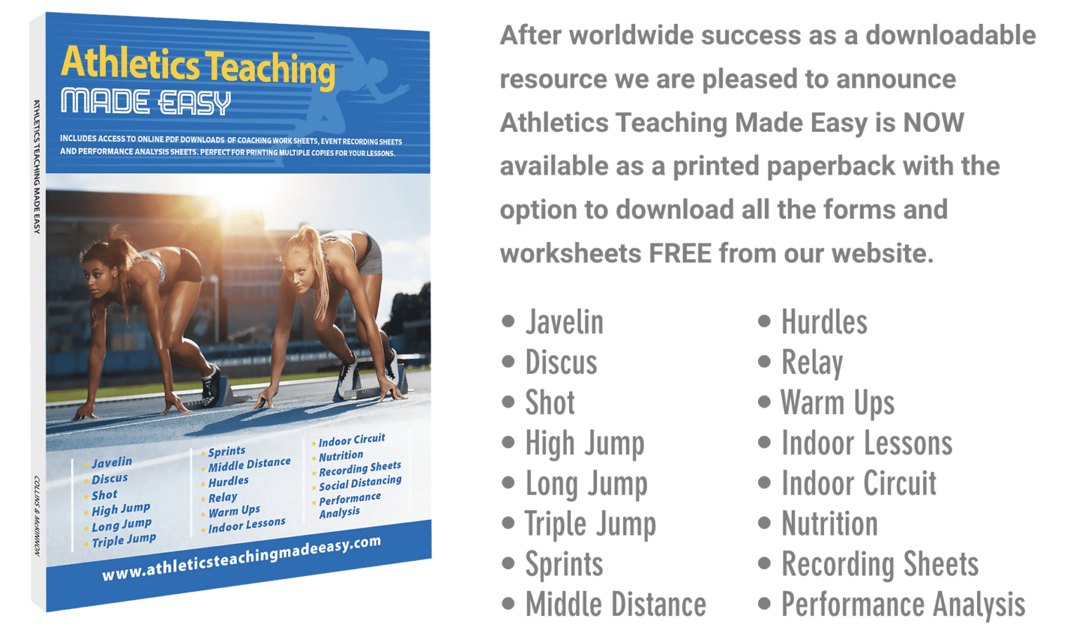 Athletics Teaching Made Easy: Book Review by Carl Broome - PE Scholar
