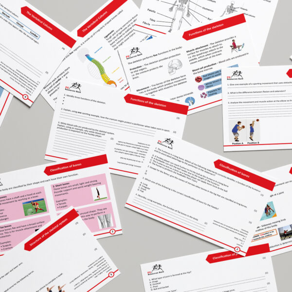 GCSE (9-1) PE Revision Flash Cards - Edexcel - PE Scholar