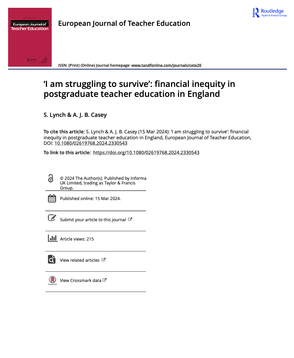 ‘I am struggling to survive’: financial inequity in postgraduate ...