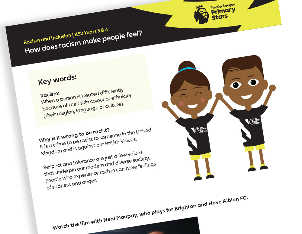 No Room for Racism resources - PE Scholar