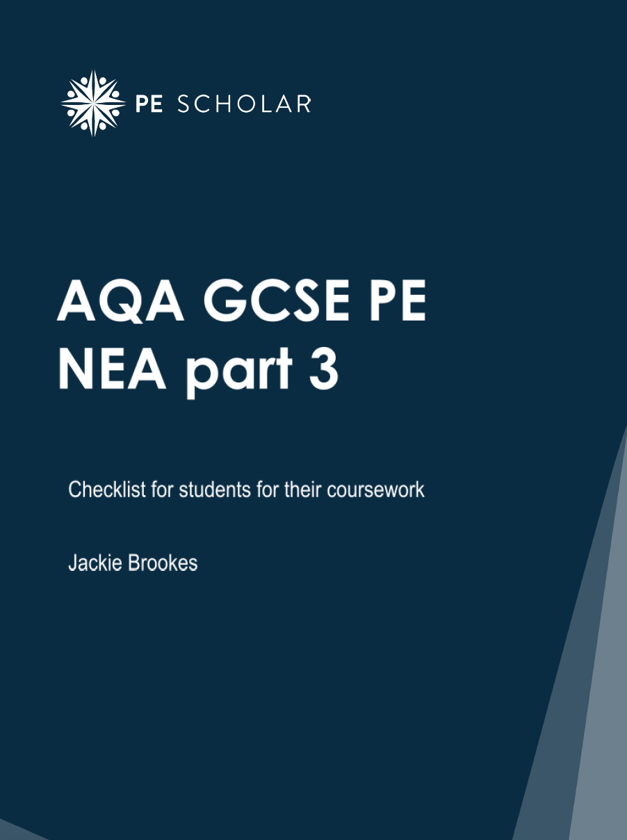 AQA GCSE PE NEA part 3 checklist - PE Scholar