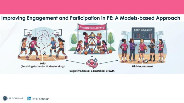 Improving Engagement and Participation in PE: A Models-Based Approach ...
